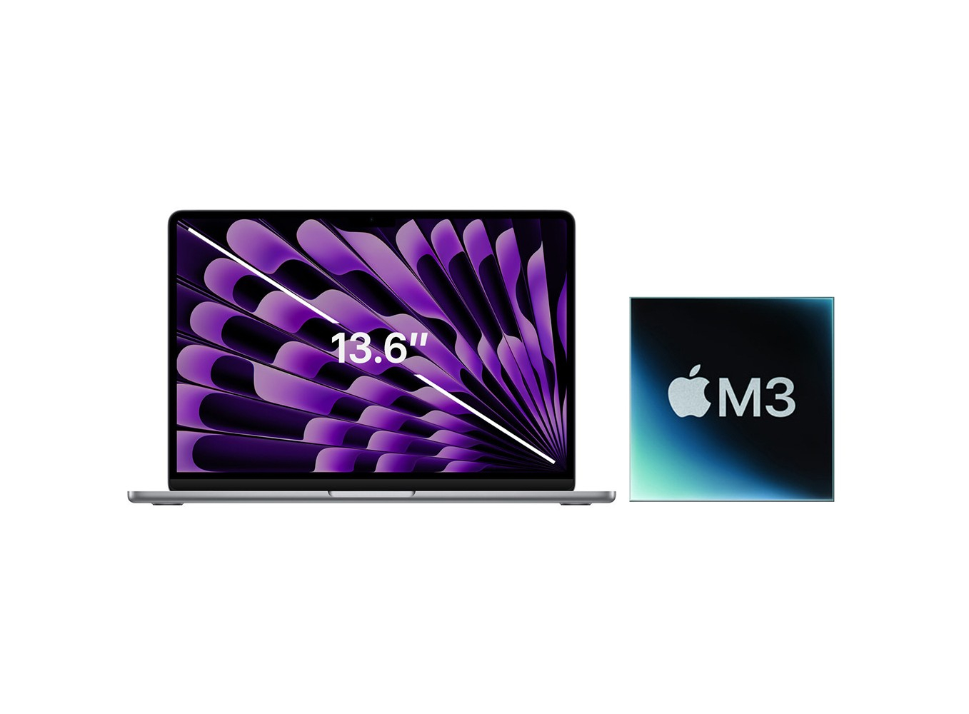 MacBook Air 13in 2024 - M3 8core, GPU 8core / RAM 16GB / SSD 256GB - L